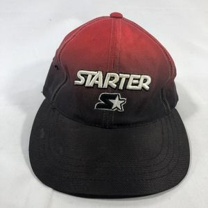 STARTER | Accessories | Vintage Starter Hat Cap Mens Red Gray Black ...